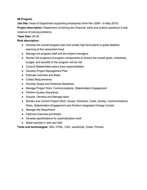 Civil construction project manager | PDF