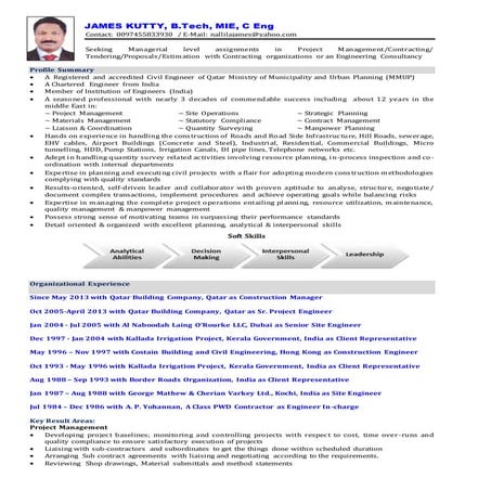 JAMES -CV - | DOCX