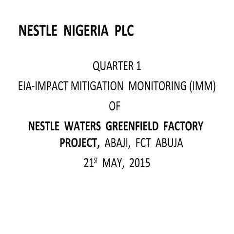 IMM PRESENTATION | PPT