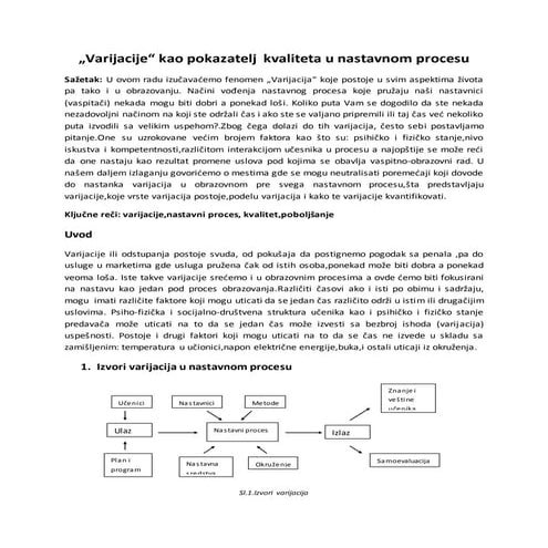 Varijacije kao pokazatelj kvaliteta u obrazovanj1 | DOCX