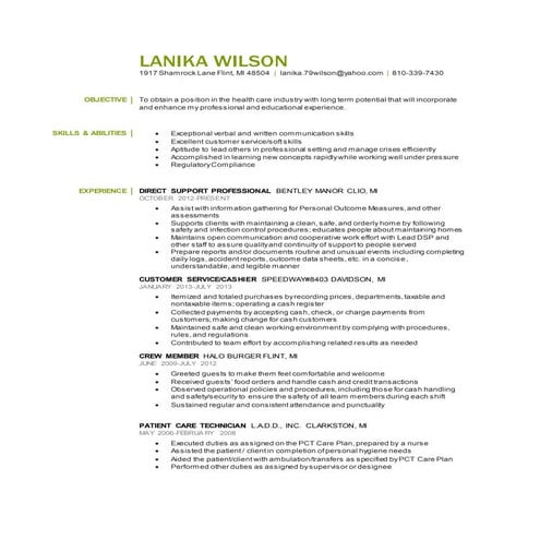 Lanika Resume | PDF