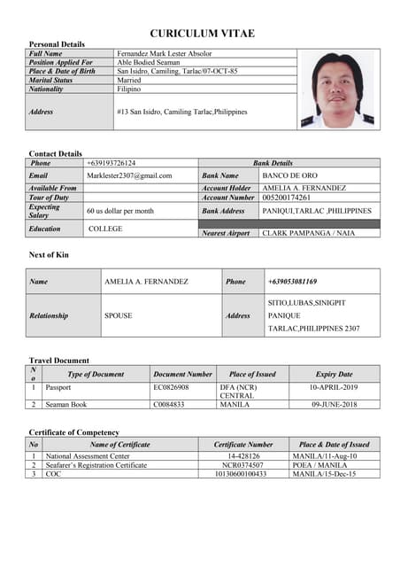 Chief Officer-SDPO CV | DOC