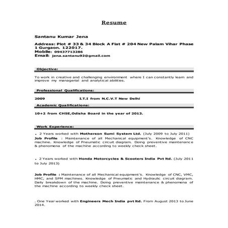 Resume jena | DOCX
