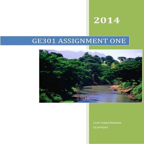 S11076243_GE301 ASSIGNMENT_1 | PDF