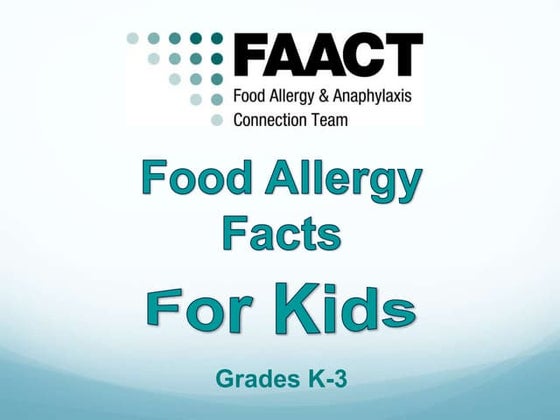 Food Allergens Slide | PPT | Allergies | Diseases and Conditions