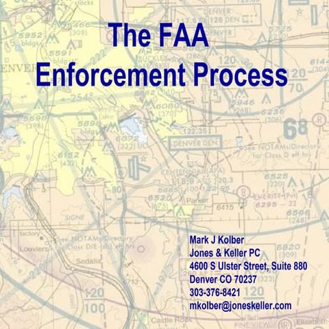 The FAA Enforcement Process (2008) | PPT