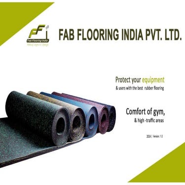 Rubber Flooring india - Gym Floor rubber mat | PDF