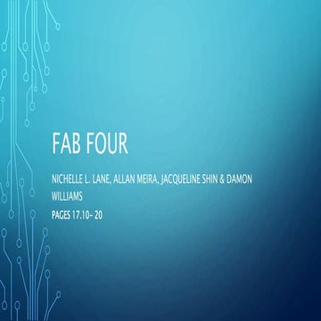 Fab four social media pp | PPTX