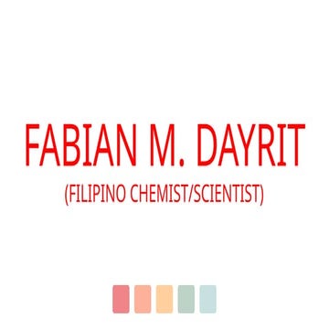 filipino scientist and their inventions in the field of science | PPTX