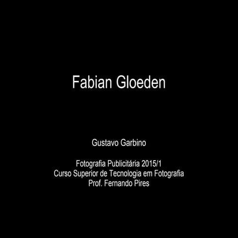 Fabian Gloeden | PPT