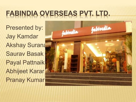 Fabindia | PPTX