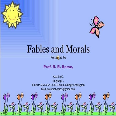 Fables | PPTX