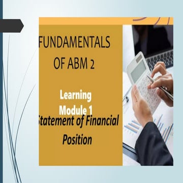 FABM2_MOD1.pptx fundamentals of Accounting | PPTX