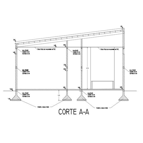 Fabrica "corte A A" | PDF