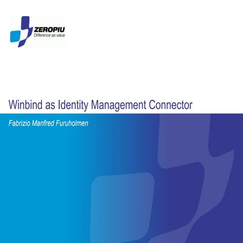 Winbind as Identity Management Connector | PDF | Operating Systems ...
