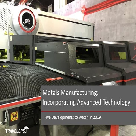 Metals Manufacturing: Incorporating Advanced Technology | PPT