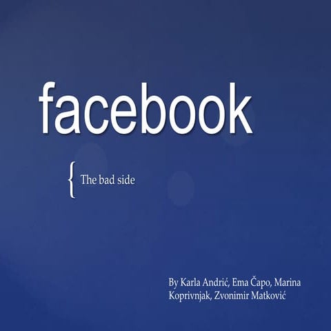 Facebook | PPT