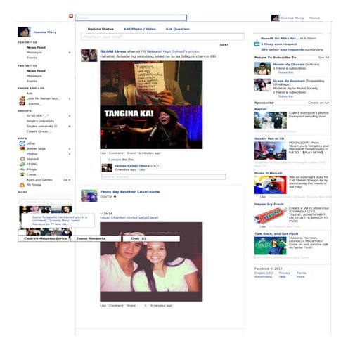 Friendbook Profile Activity | PDF