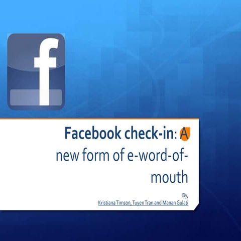 Facebook Case analysis | PPTX