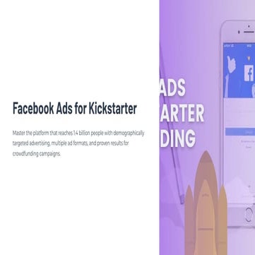 Kickstarter Growth with Facebook Advertising | PDF