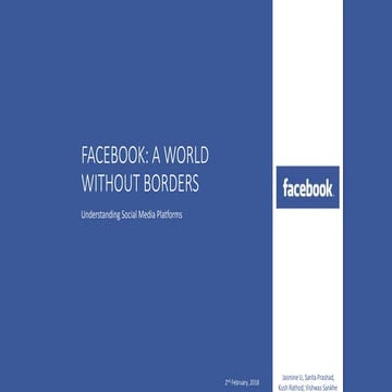 Facebook assignment (1) | PPTX