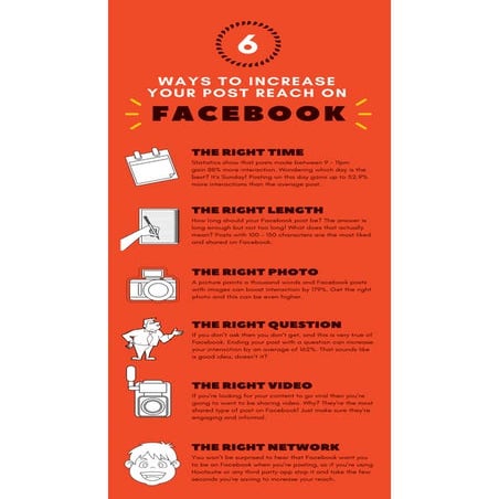 6 ways to increase the reach of your Facebook posts | PDF