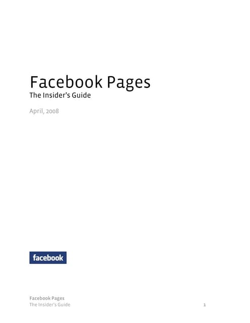 Marketing Mix Facebook | PDF