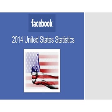 B2C Facebook Stats | PPTX
