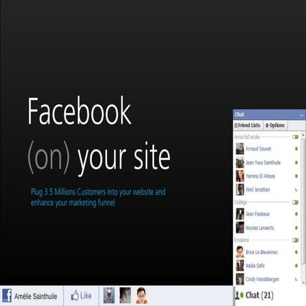 Facebook academy facebook your website-asa-v3 | PPT