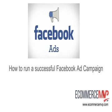 Simple Facebook Ads For $10 A Day | PDF