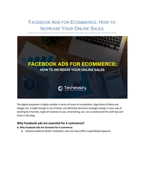 Mastering Facebook Ads- A Comprehensive Guide | PDF | Social Networking | Internet
