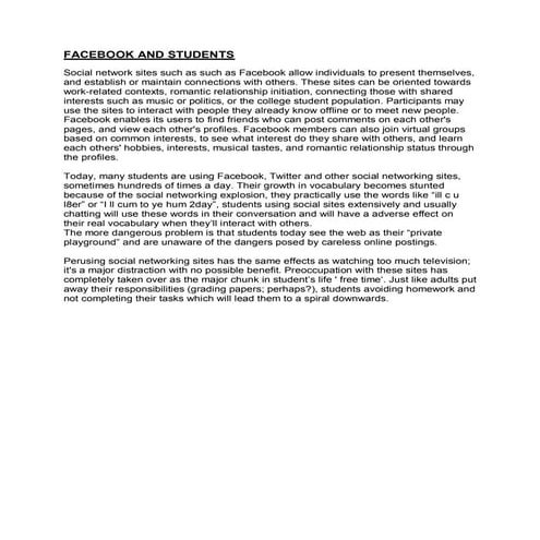Facebook and students.pdf.pdf