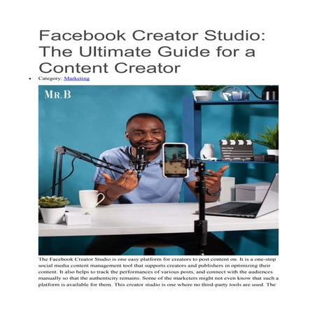 Facebook Creator Studio The Ultimate Guide for a Content Creator.pdf
