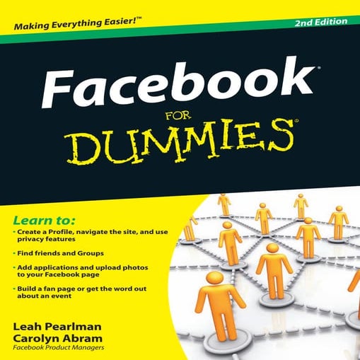Facebook dummies 2nd | PDF