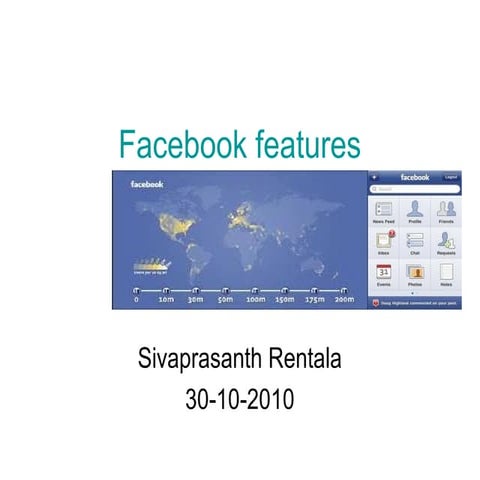 Facebook features | PPT