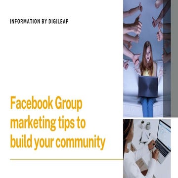 Building Community Groups with Facebook | PDF