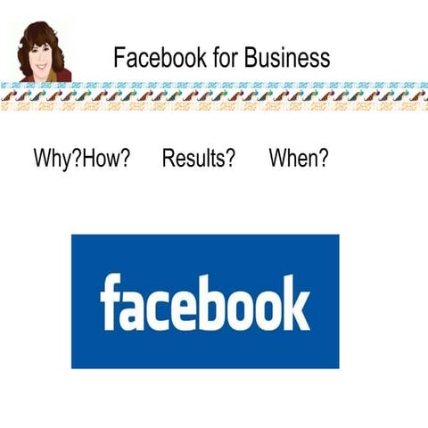 Facebook Intro for Business | PPTX