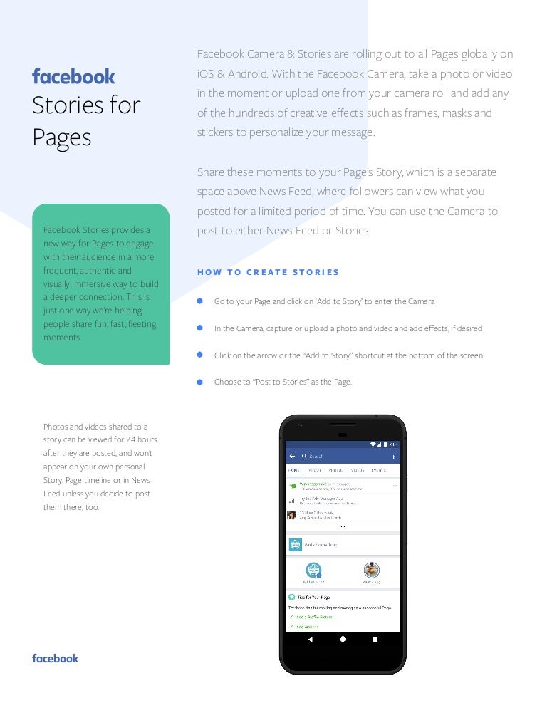 Facebook Stories for Pages: Quick Guide