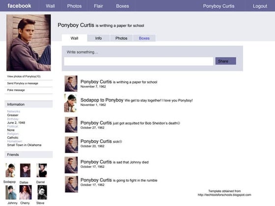 Facebook power point sodapop | PPT