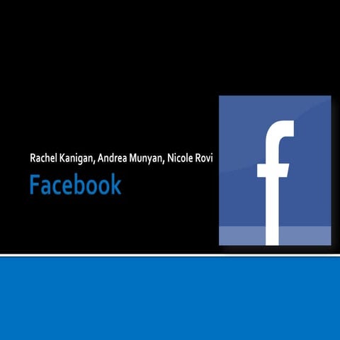 Facebook Presentation | PPTX | Social Networking | Internet