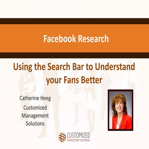 Facebook Research - Search Questions to Understand your Audience | PPT ...
