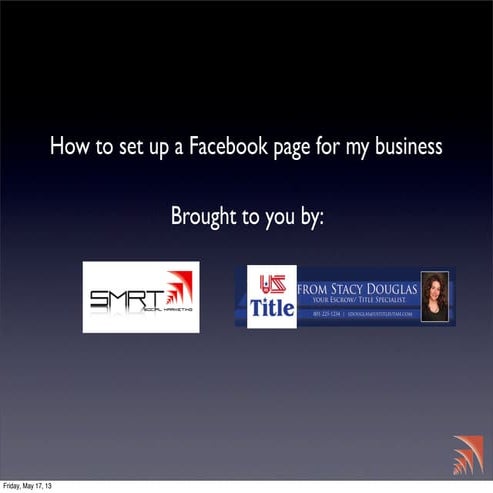 Facebook seminar | PDF