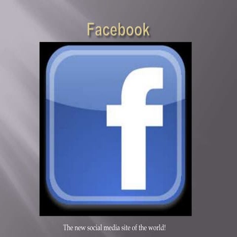Facebook slide | PPT