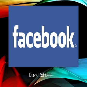 Facebook stock powerpoint | PPTX