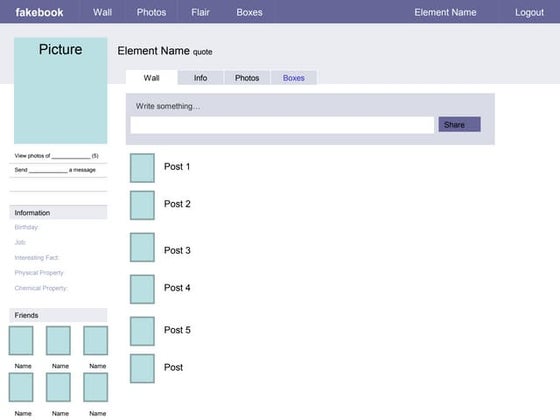 Facebook Assignment Template | PPT
