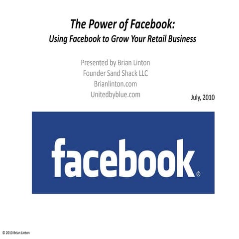 Facebook Trade Show Seminar | PPT