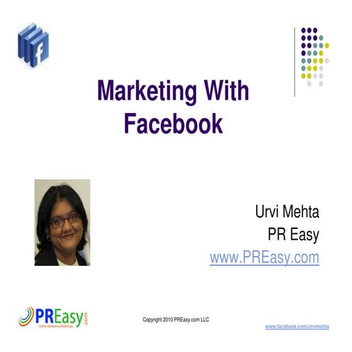 Marketing with Facebook Training | PPT