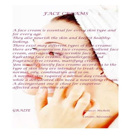 Face creams | PDF