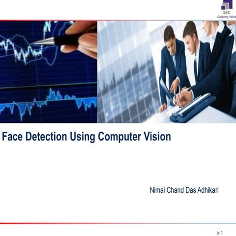 Face detection Using Computer Vision | PPT