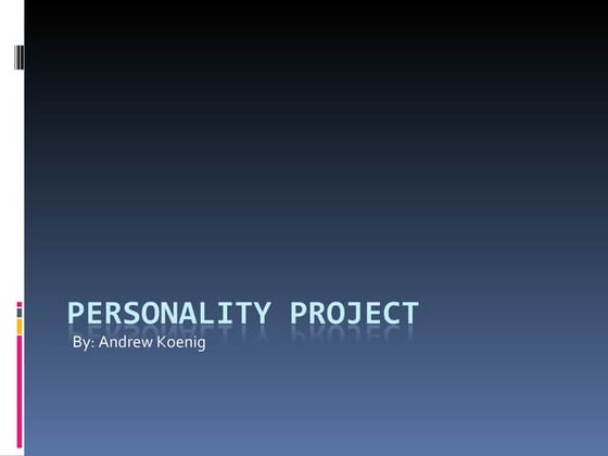 Personality Box | PPT